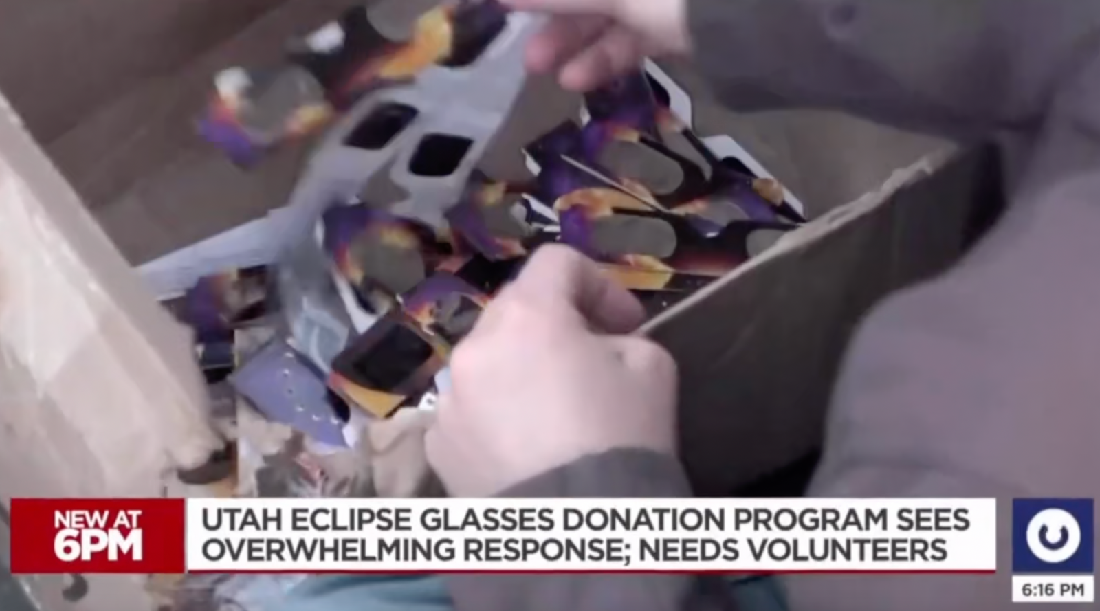 Donate Used Eclipse Glasses | Eclipse Optics