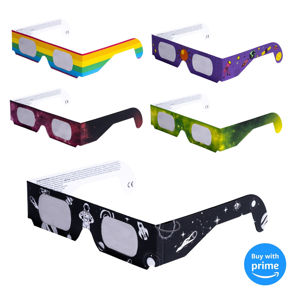 ISO & CE Solar Eclipse Glasses, Made in the USA | Eclipse Optics